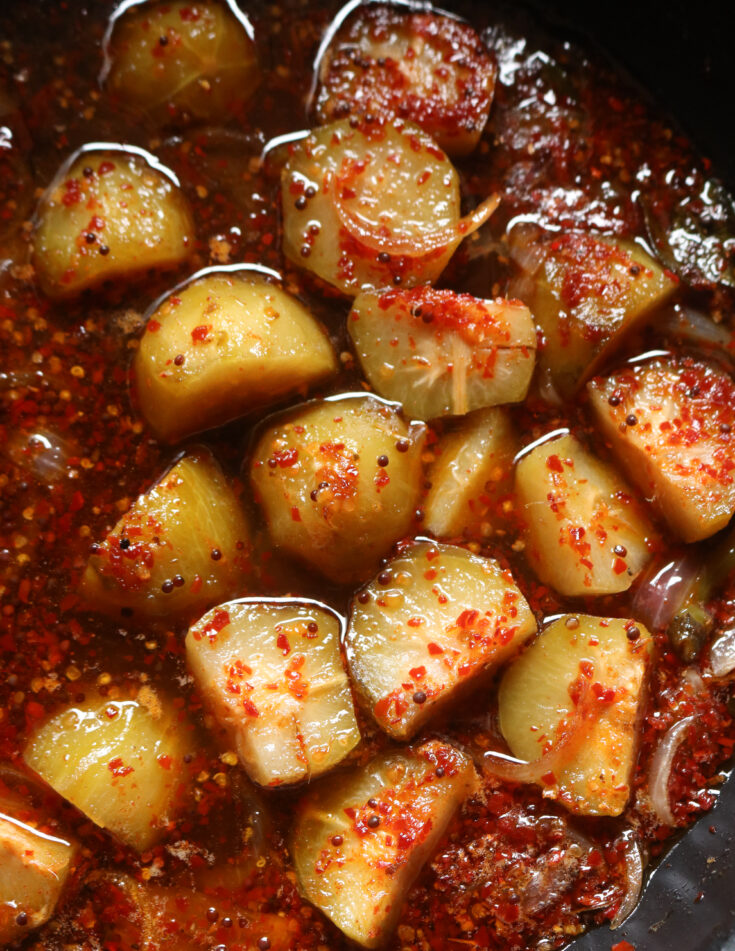 Ambarella curry(June plum recipe) | ISLAND SMILE