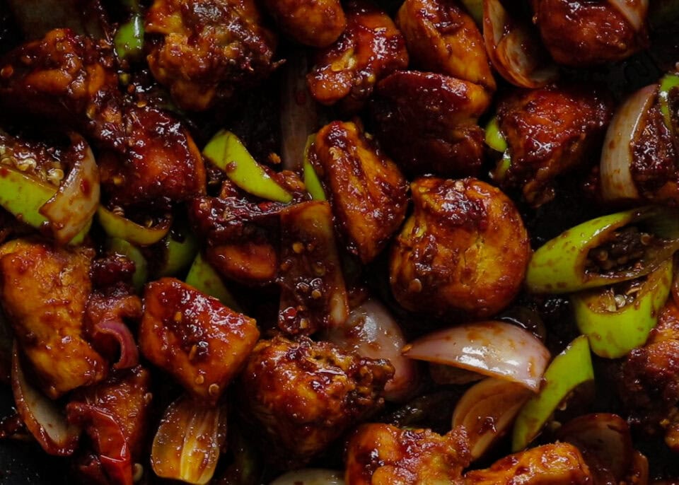 Sri Lankan devilled chicken- spicy chicken stir fry. | ISLAND SMILE