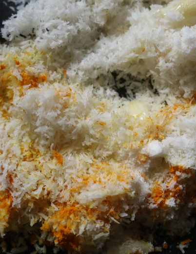 Spinach and coconut stir-fry(nivithi mallung). | ISLAND SMILE