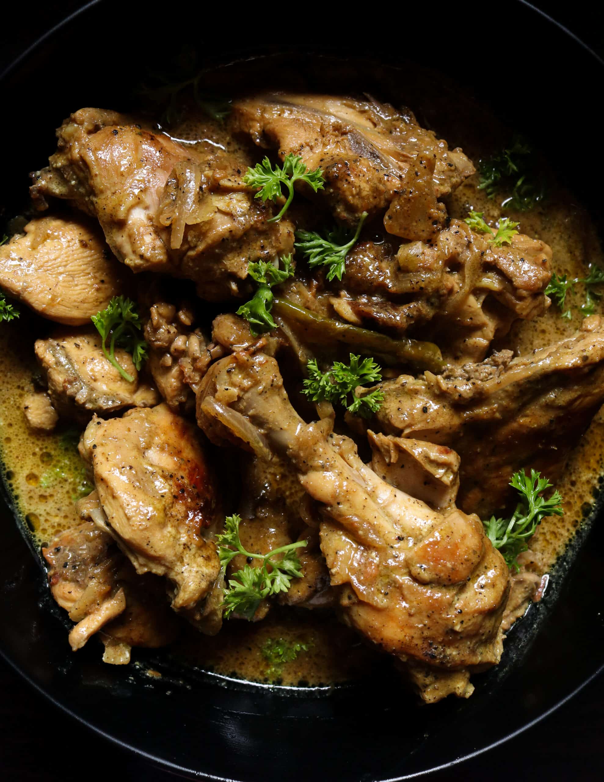 Black pepper chicken curry(Sri Lankan) | ISLAND SMILE