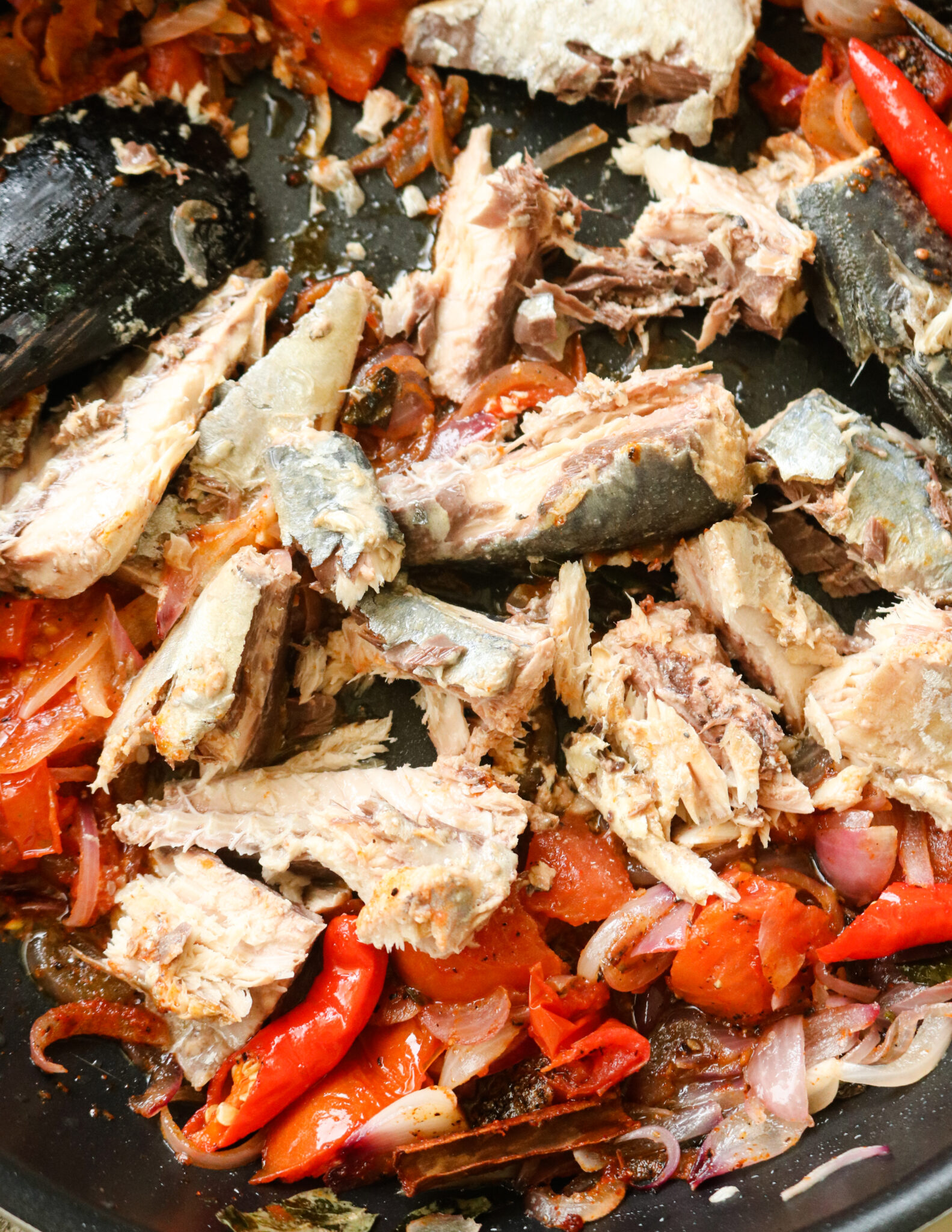 CANNED MACKEREL RECIPE(Sri Lankan) | ISLAND SMILE