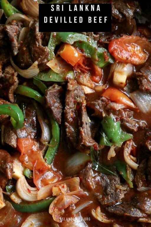 SRI LANKAN DEVILLED BEEF STIR-FRY | ISLAND SMILE