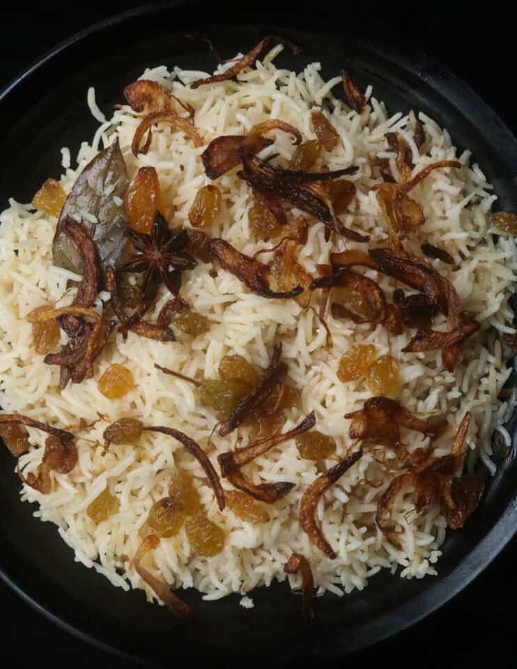 Ghee rice(nei choru). | ISLAND SMILE