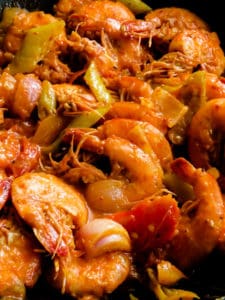 Devilled Prawns(Spicy prawns). | ISLAND SMILE