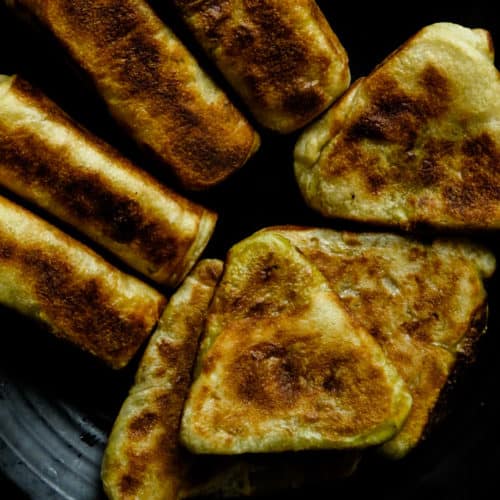 SRI LANKAN VEGETABLE ROTI(elawalu roti) | ISLAND SMILE