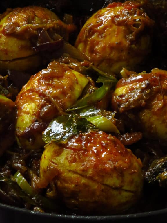 Egg roast curry(Indian, Kerala-style) | ISLAND SMILE