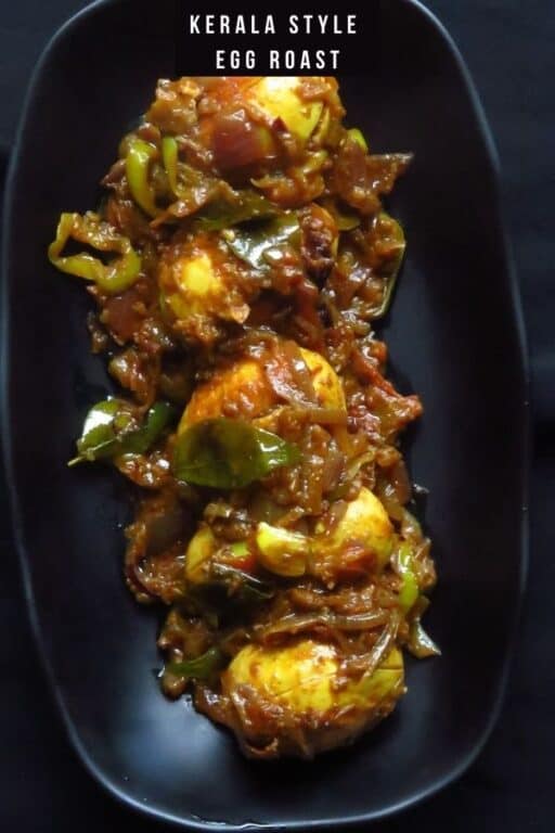 Egg roast curry(Indian, Kerala-style) | ISLAND SMILE