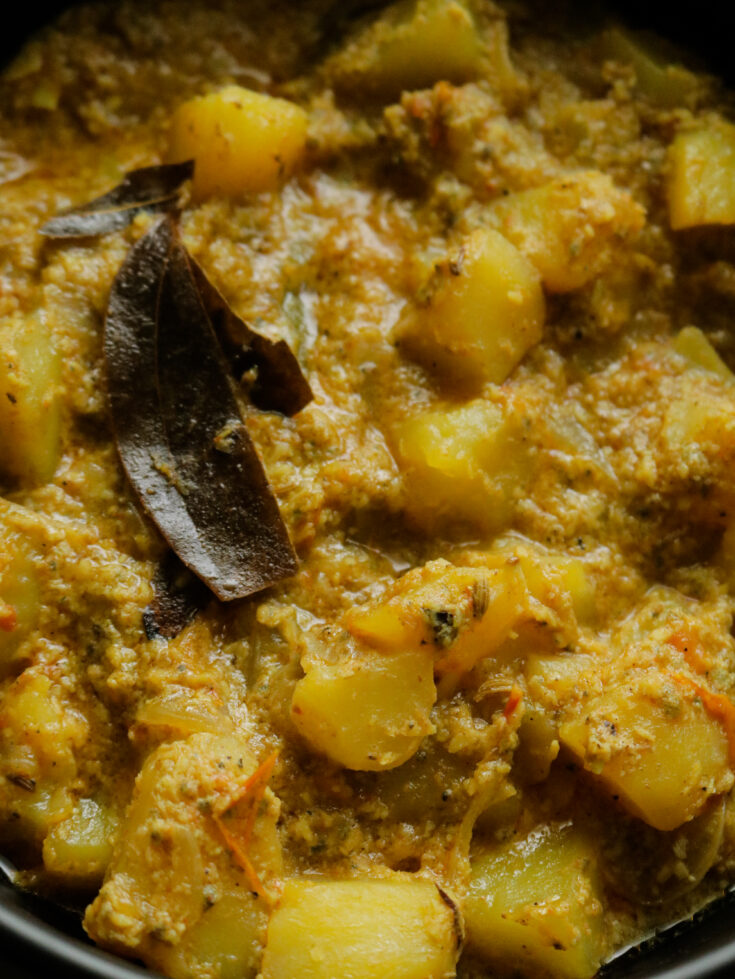 ALOO KURMA(potato korma) | ISLAND SMILE