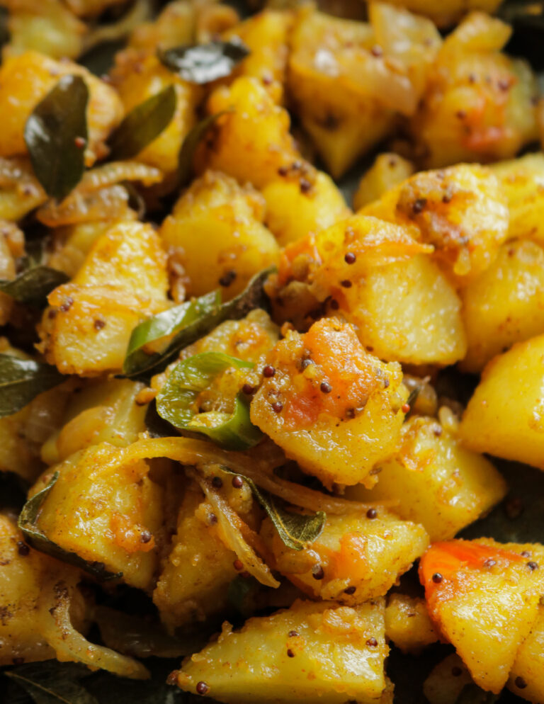 Bombay potatoes(curried potatoes) | ISLAND SMILE