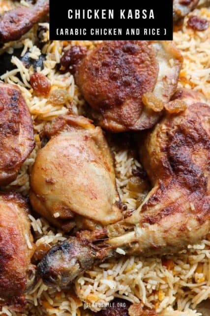 Chicken kabsa recipe(saudi chicken and rice ). | ISLAND SMILE