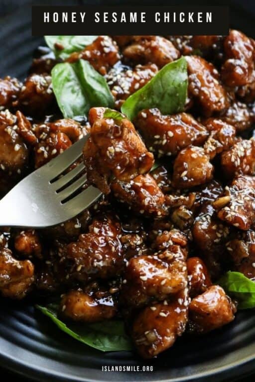 Easy sesame chicken recipe. | ISLAND SMILE