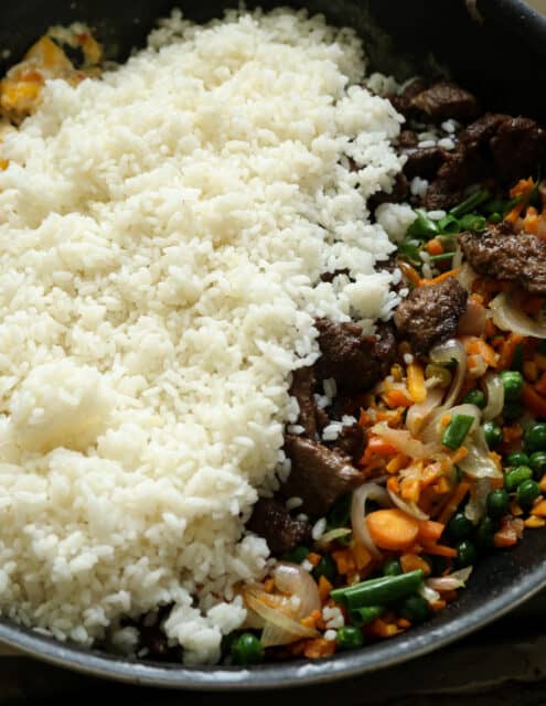 Beef fried rice. | ISLAND SMILE