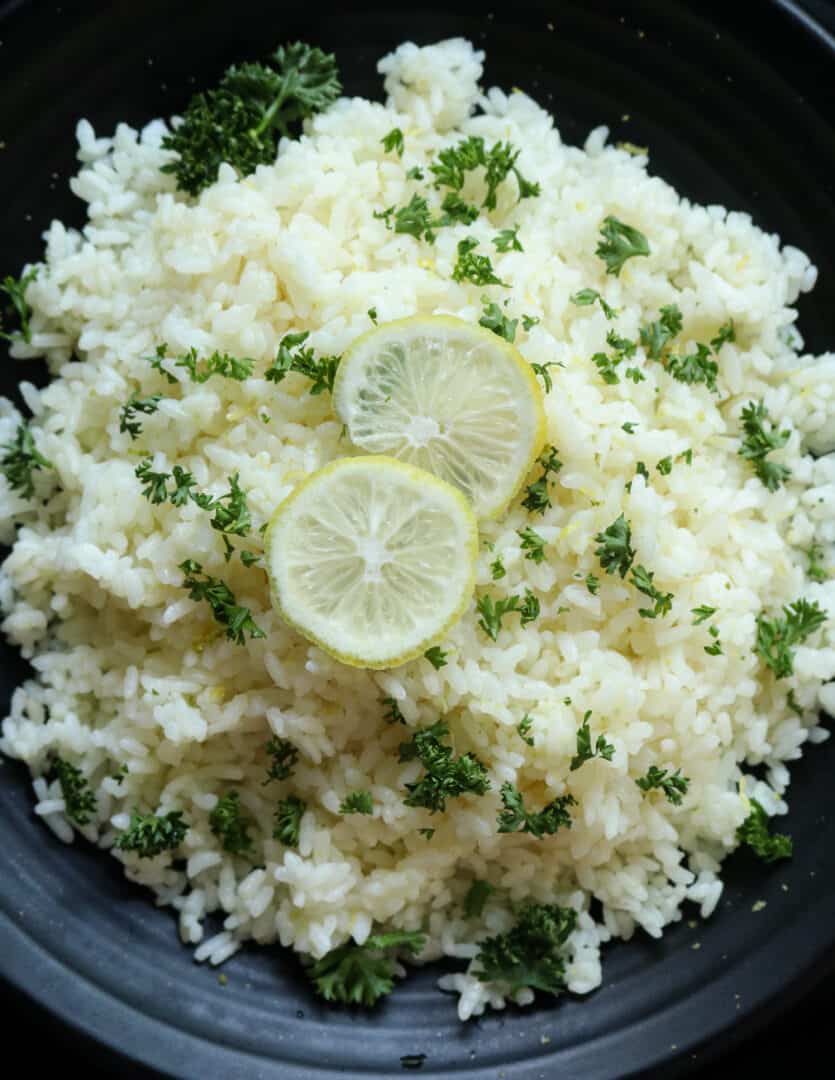 Easy lemon rice recipe. | ISLAND SMILE