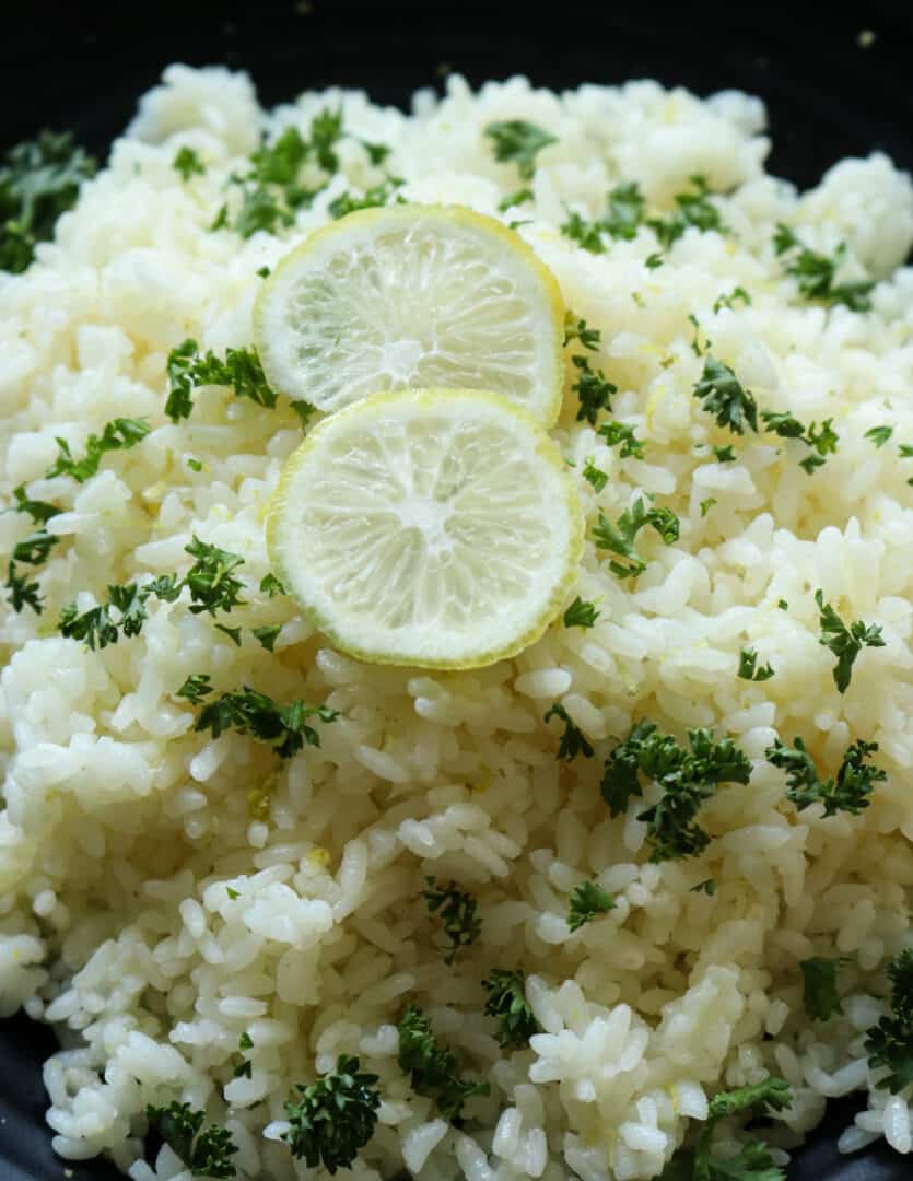 Easy lemon rice recipe. | ISLAND SMILE