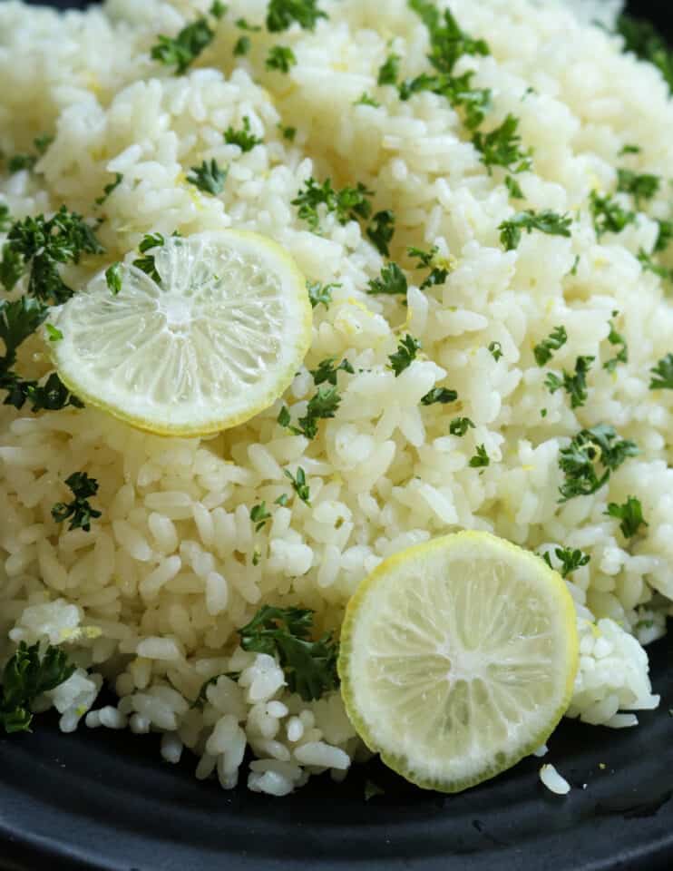 Easy lemon rice recipe. | ISLAND SMILE