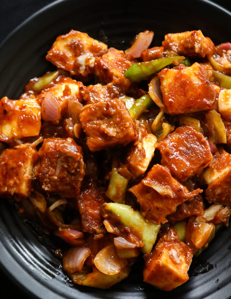 chilli paneer(Indo Chinese recipe). | ISLAND SMILE