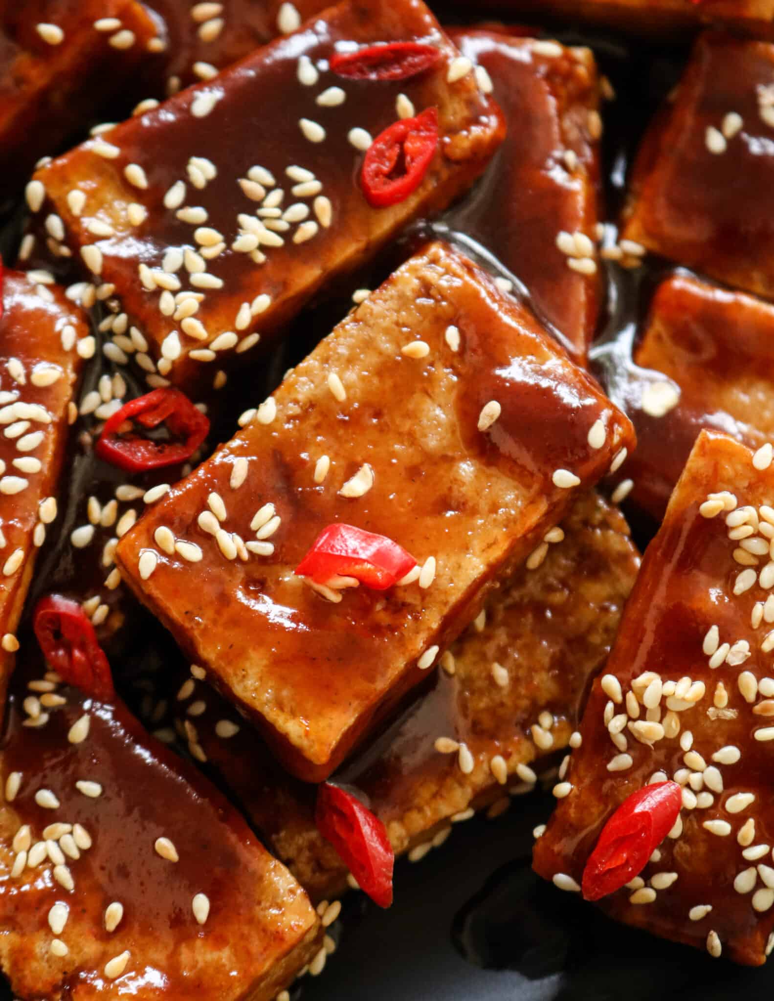 TERIYAKI TOFU(easy tofu recipe). | ISLAND SMILE