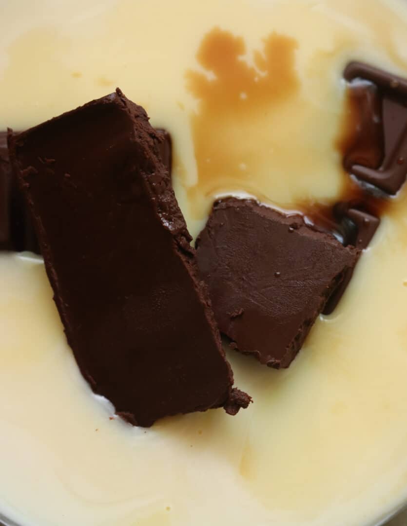 Condensed milk chocolate crumb bars. | ISLAND SMILE