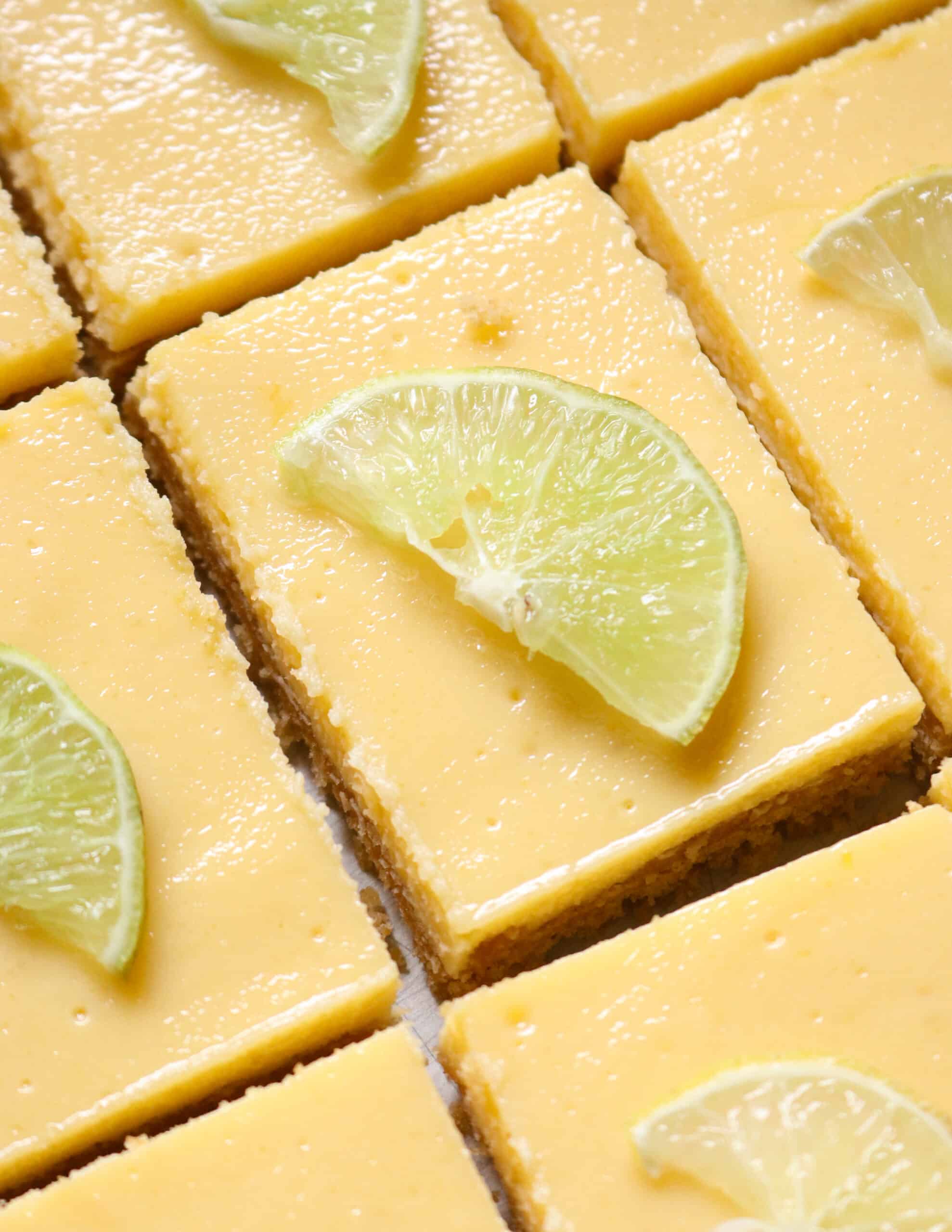 LIME BARS WITH CONDENSED MILK(lime squares) | ISLAND SMILE
