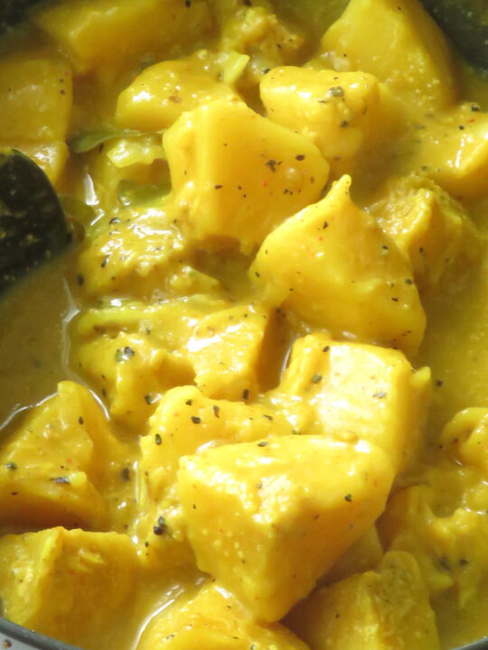 Sri Lankan Breadfruit curry(del curry). | ISLAND SMILE