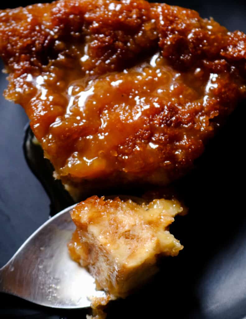 Caramel bread pudding. | ISLAND SMILE