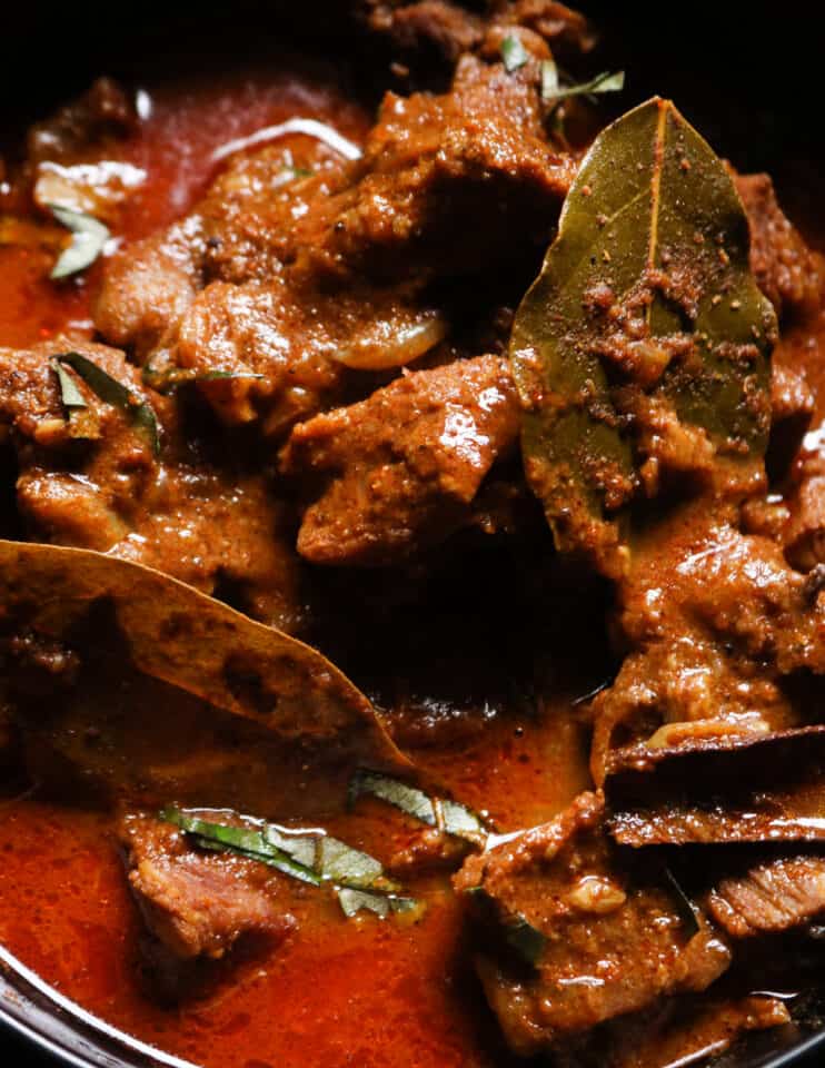 Indian beef curry cooked without coconut milk. | ISLAND SMILE