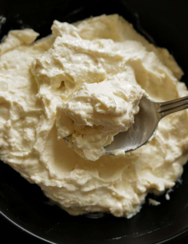 Homemade cream cheese with full-fat milk. | ISLAND SMILE