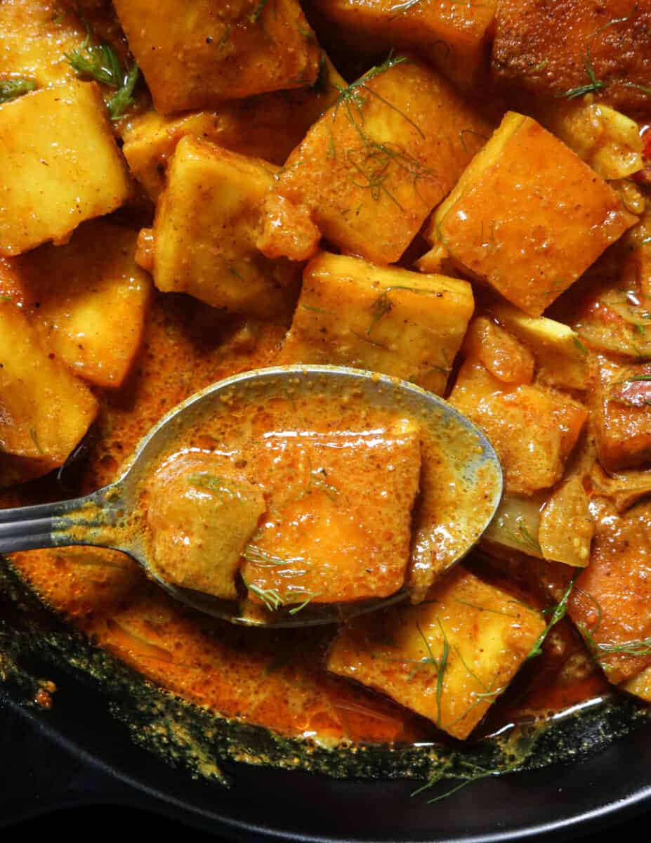 Paneer curry(cottage cheese curry). | ISLAND SMILE