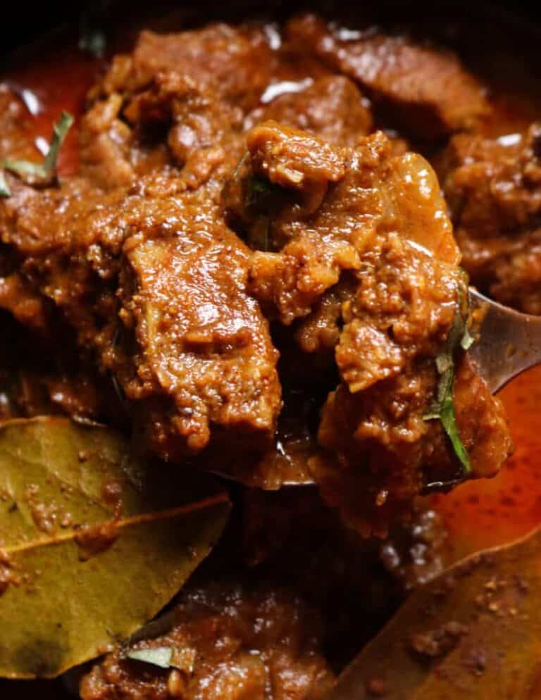 Indian beef curry cooked without coconut milk. | ISLAND SMILE